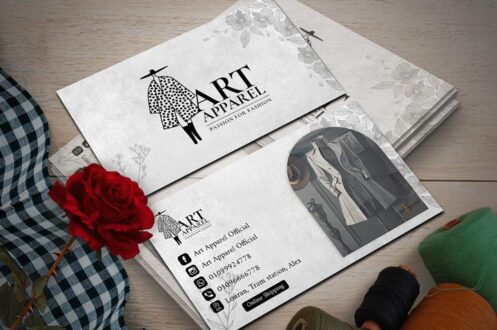 Top mẫu name card thời trang - Shop quần áo đẹp 2024